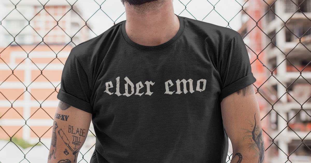 Where has Elder Emo Merch been featured – ElderEmo.com