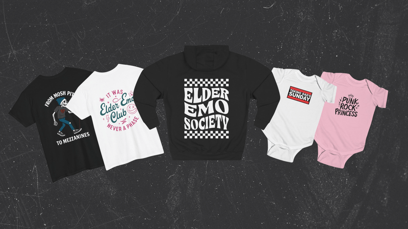 ElderEmo.com | Emo & Pop-Punk Clothes for Elders & Kids